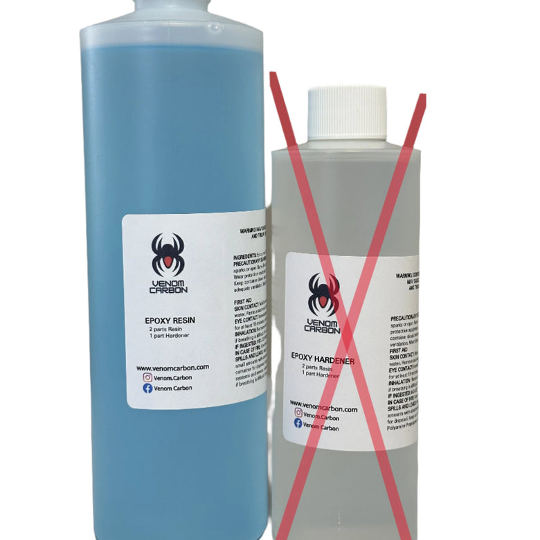 Hand Layup Epoxy Resin (No Hardener) – Venom Carbon